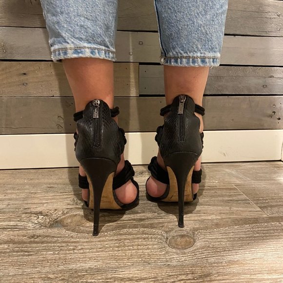 Jimmy Choo | Shoes | Jimmy Choo Kalmar Rope Sandals In Black | Poshmark